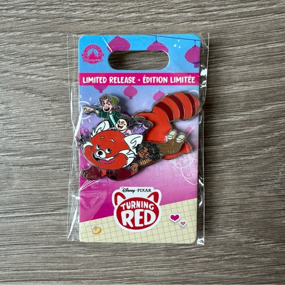 Disney | Accessories | Disney Pixar Turning Red Limited Release Trading ...
